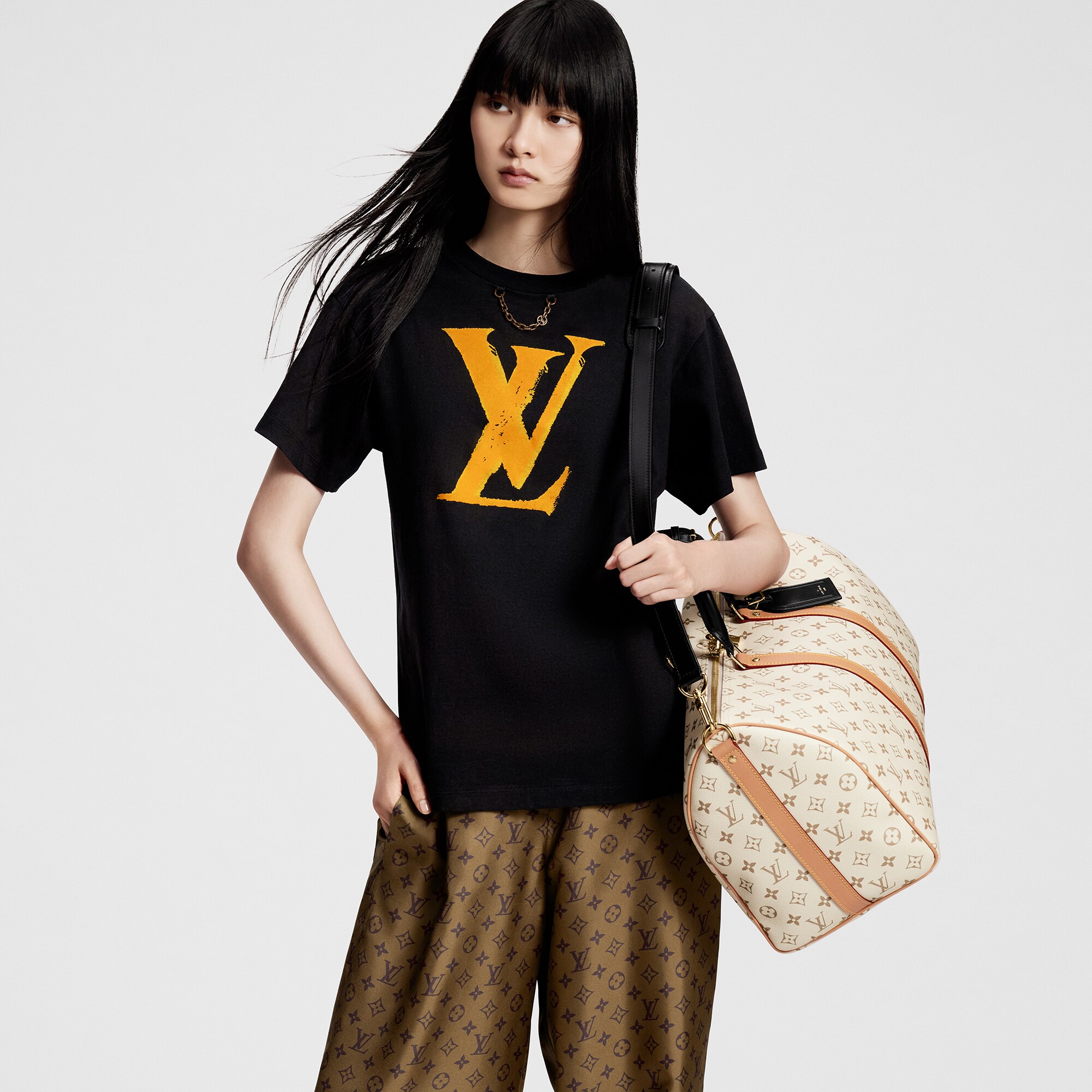 Graphic LV Print T-Shirt - Ready-to-Wear | LOUIS VUITTON